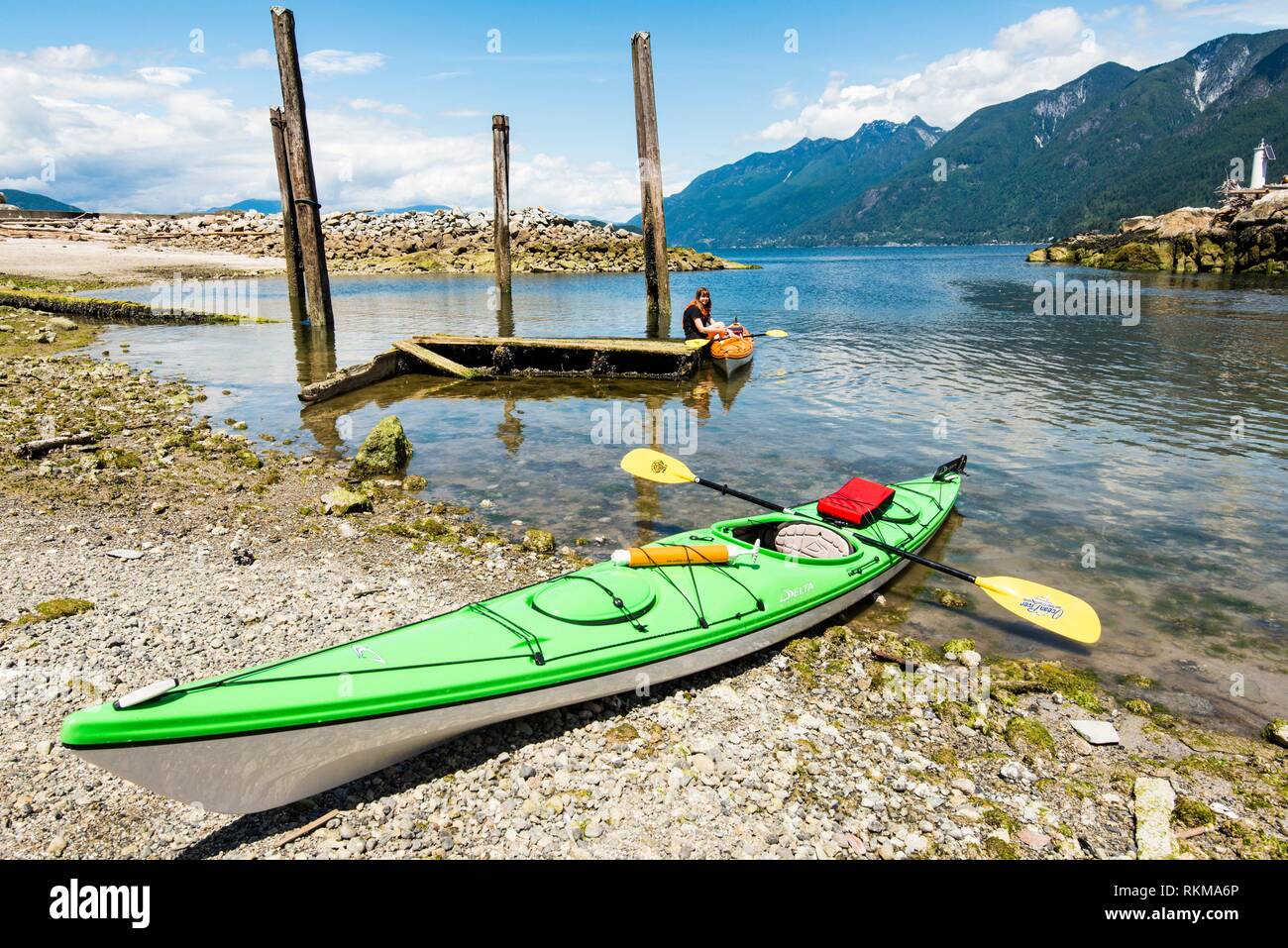 Female kayaking hi-res stock photography and images - Alamy