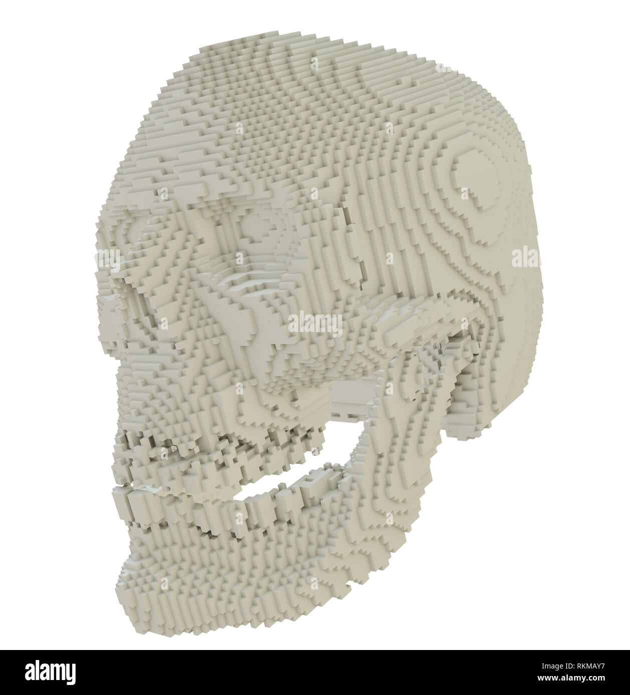 3d printed skull hi-res stock photography and images - Alamy