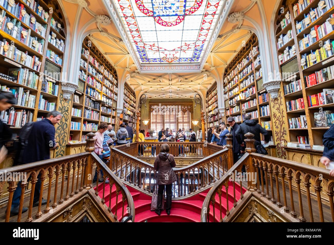 Livraria lello bookshop hi-res stock photography and images - Alamy