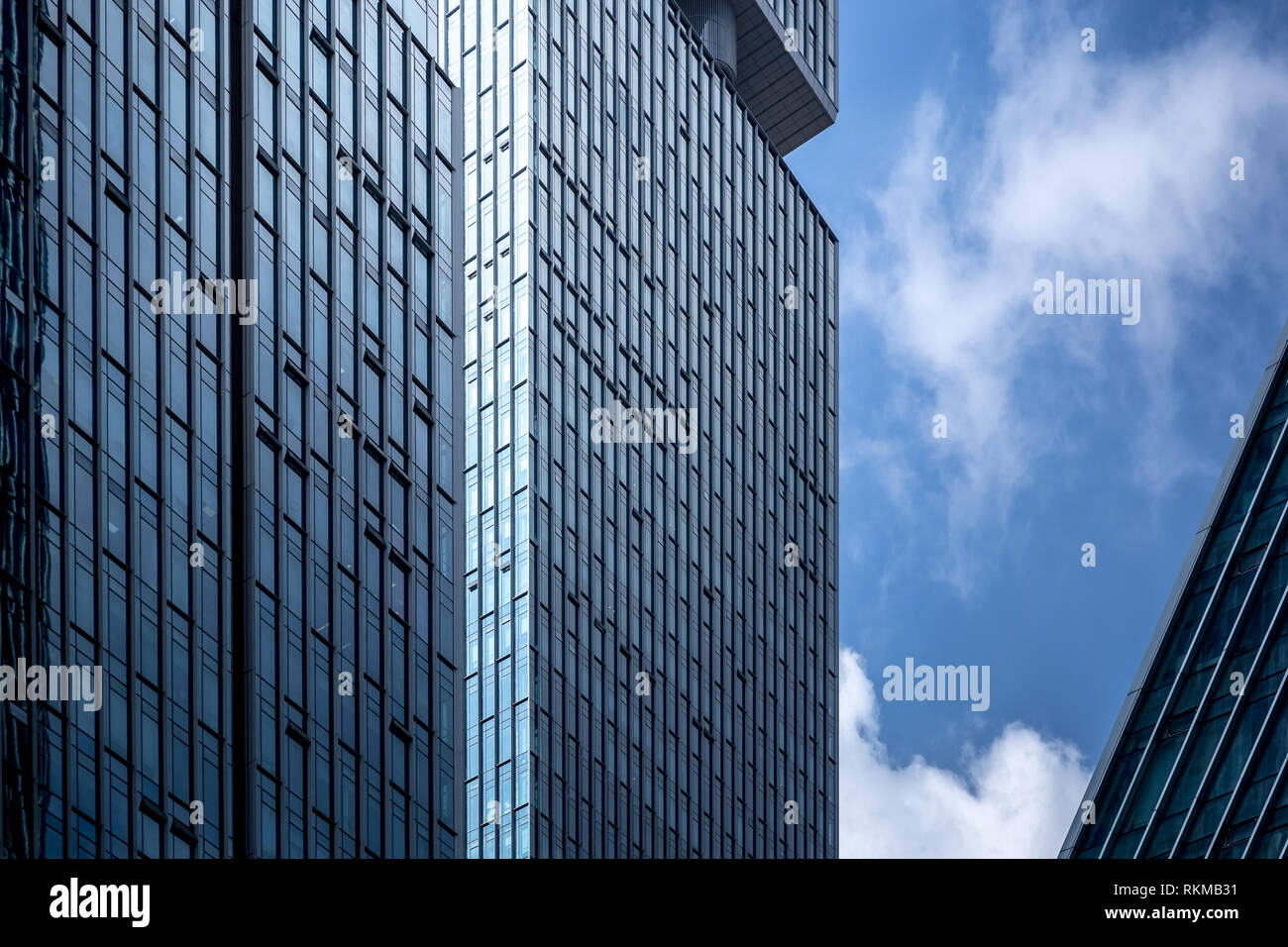Modern Commercial Building close up Stock Photo - Alamy