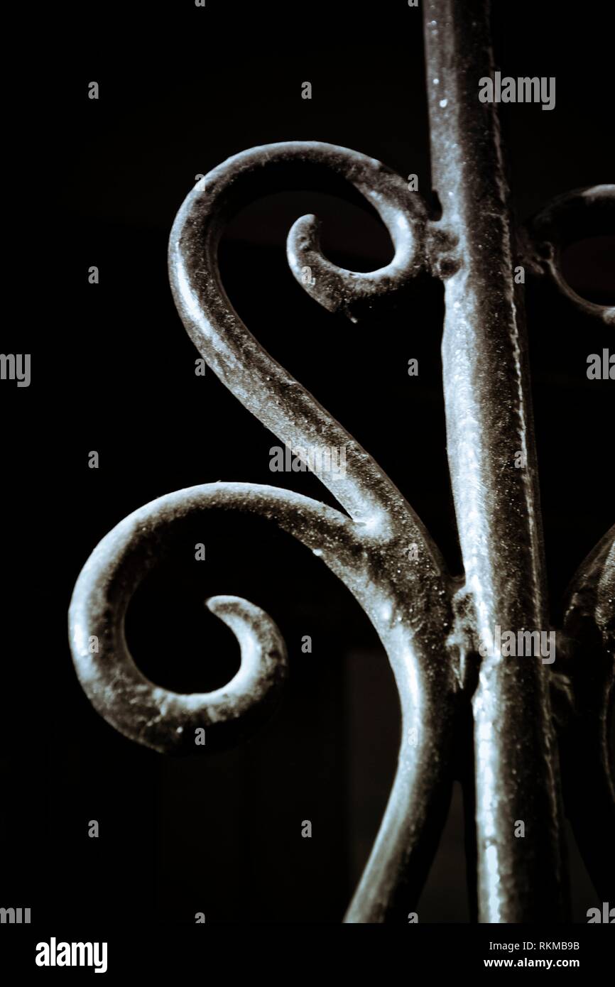 Decorative wrought iron hi-res stock photography and images - Alamy