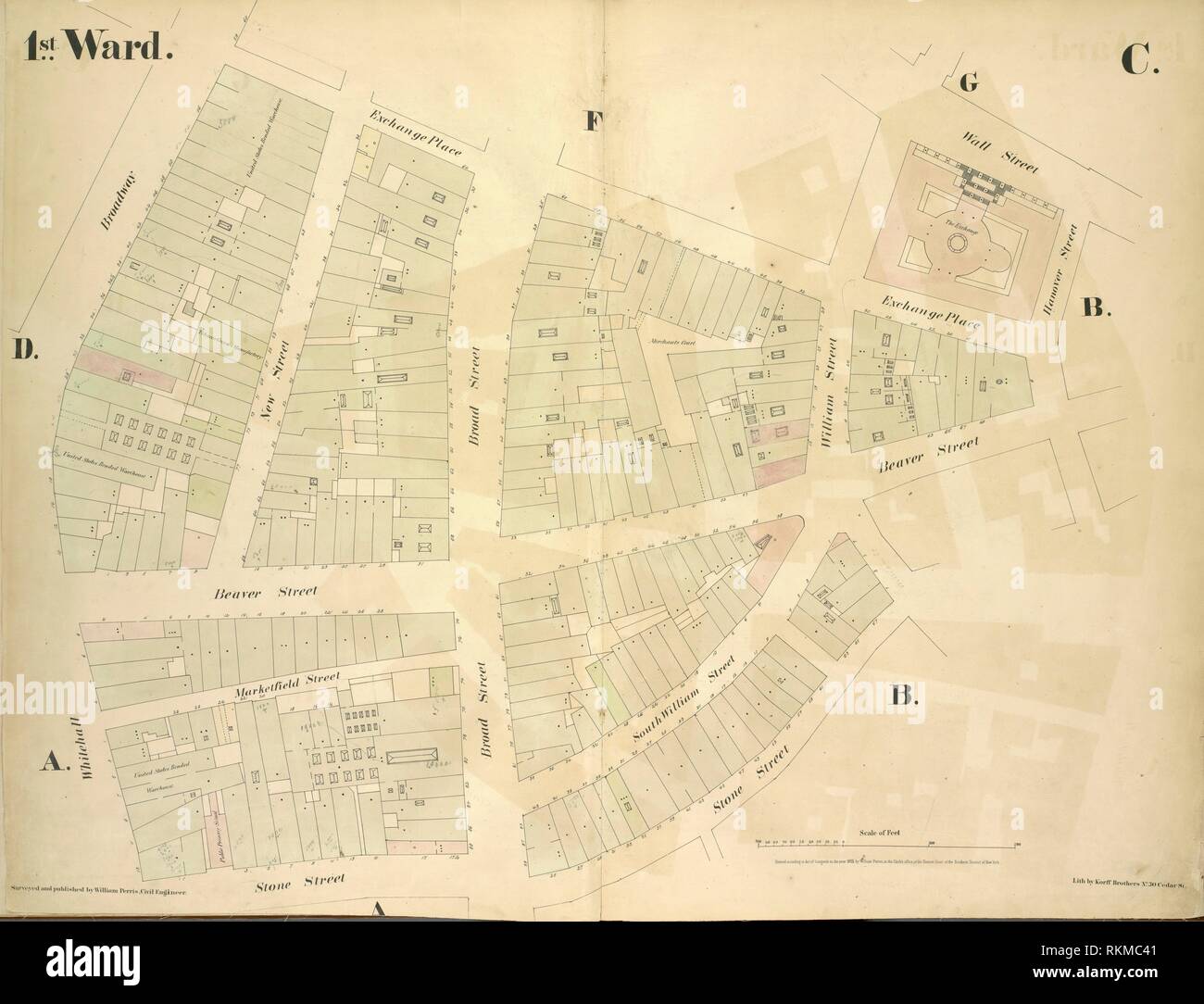 Hanover map hi-res stock photography and images - Alamy