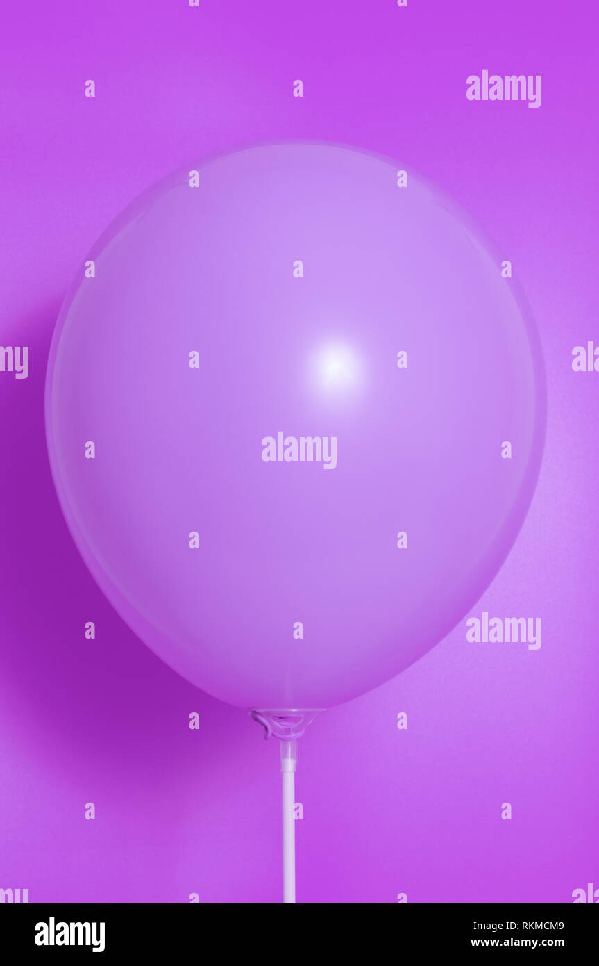 Single Purple Balloon Clip Art