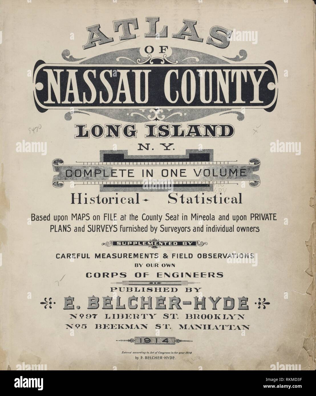 Nassau county map hi-res stock photography and images - Alamy