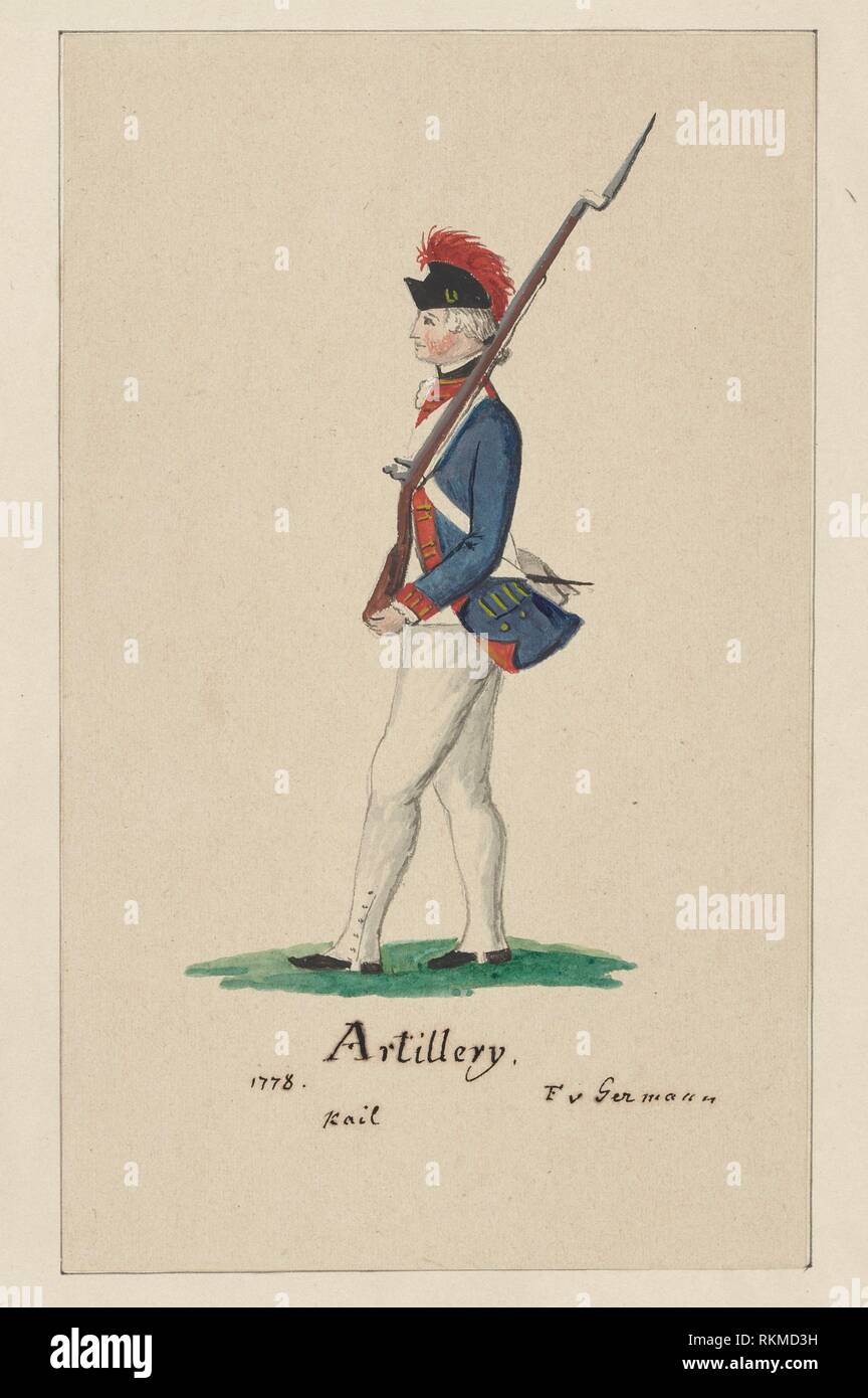 German artillery drawings hi-res stock photography and images - Alamy