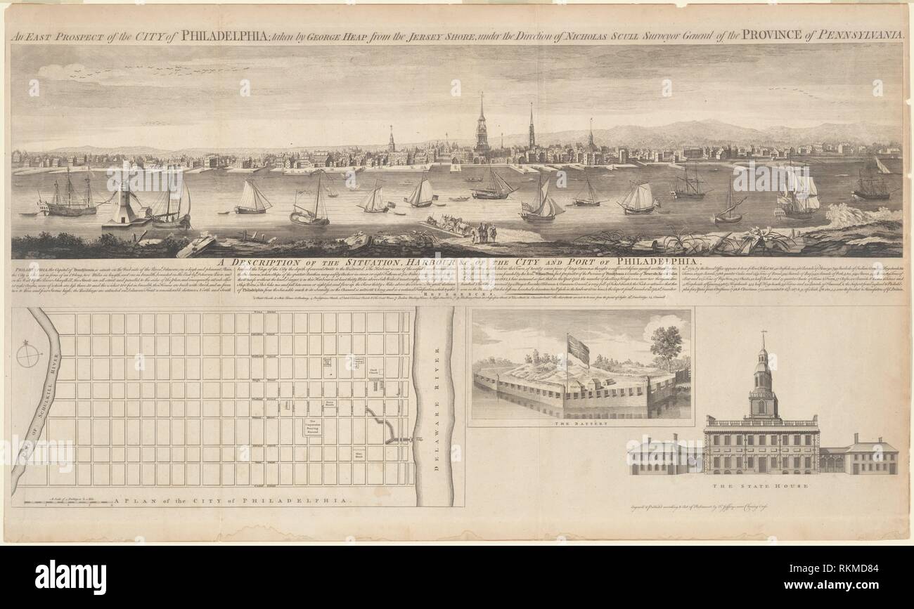 1760 london map hi-res stock photography and images - Alamy