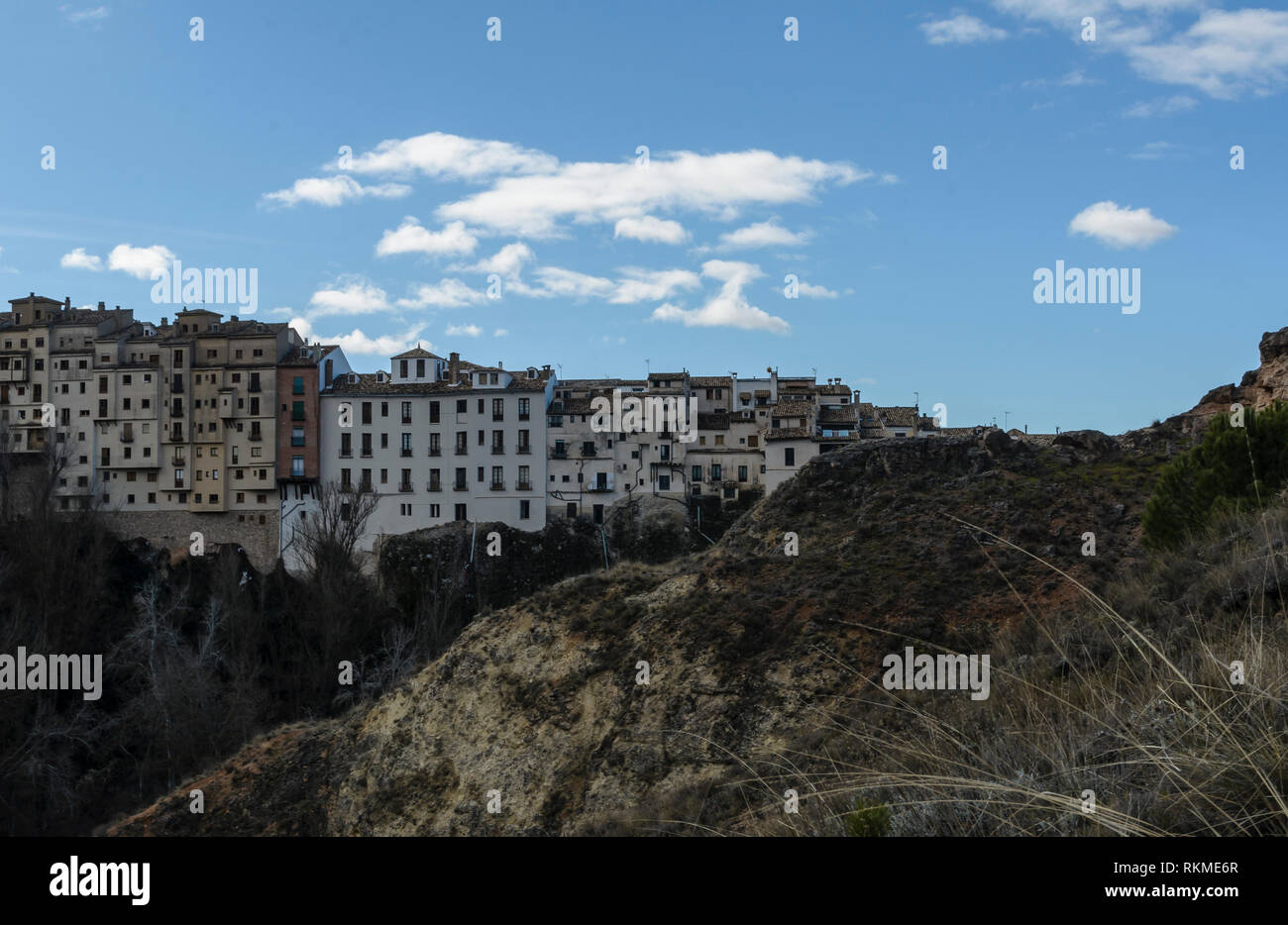 View of a landscape in Cuenca area Stock Photo - Alamy