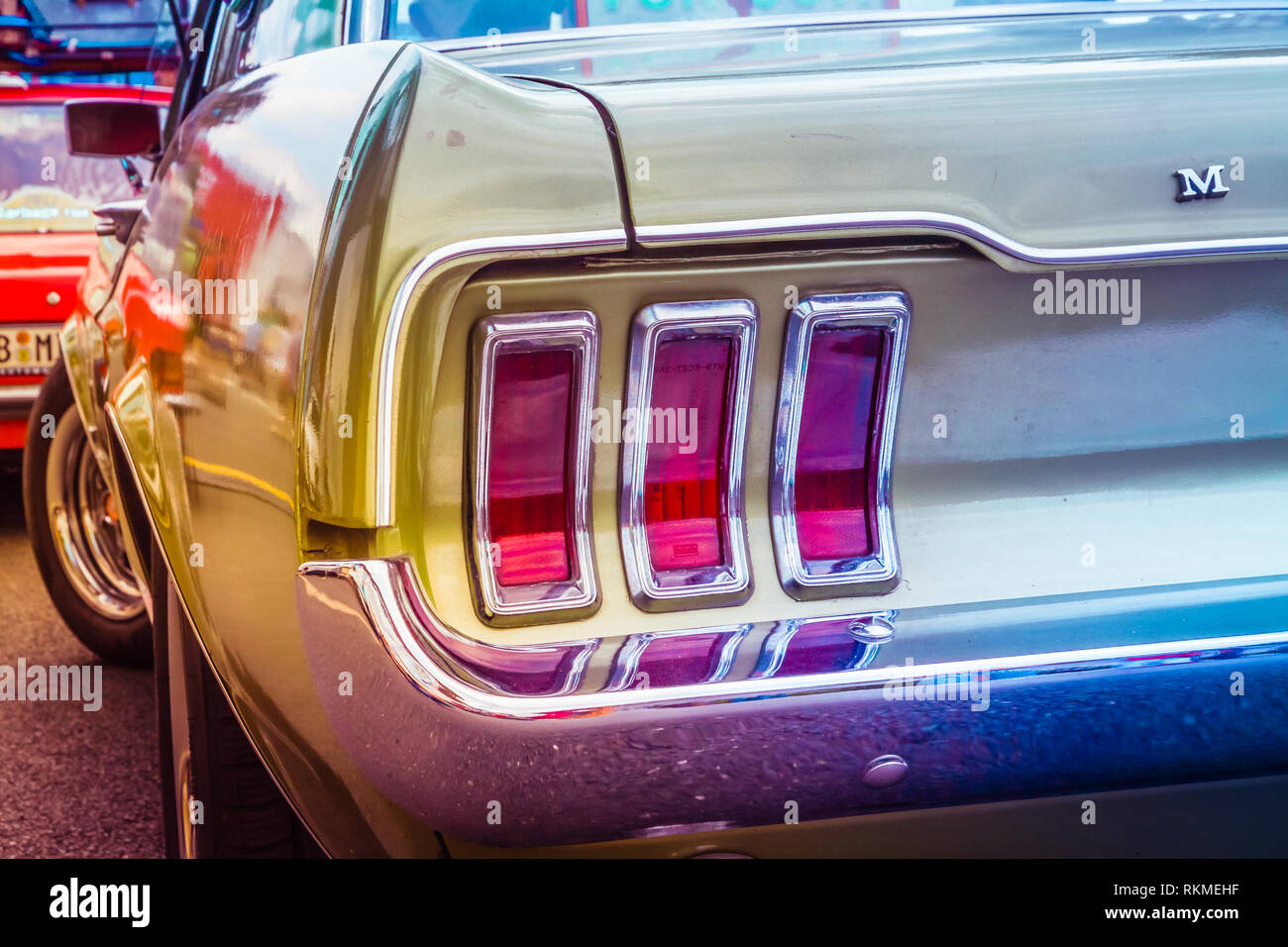 Shelby mustang car detail hi-res stock photography and images - Alamy
