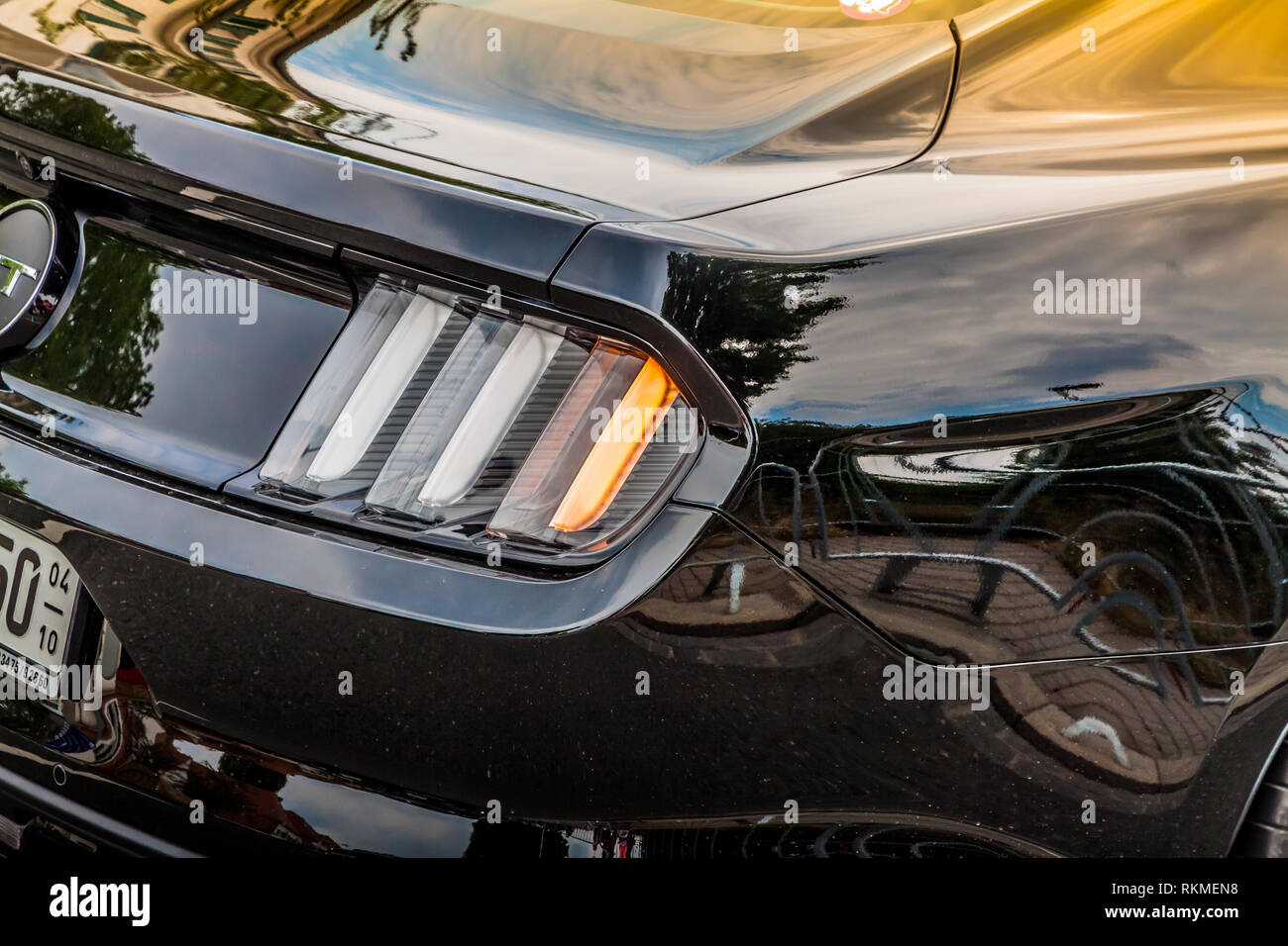 Shelby mustang car detail hi-res stock photography and images - Alamy