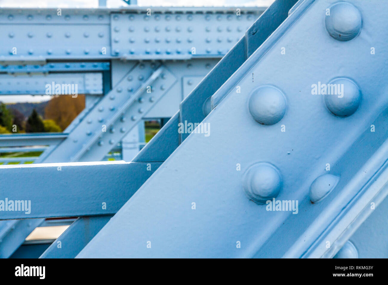 Bridge framework background hi-res stock photography and images - Alamy