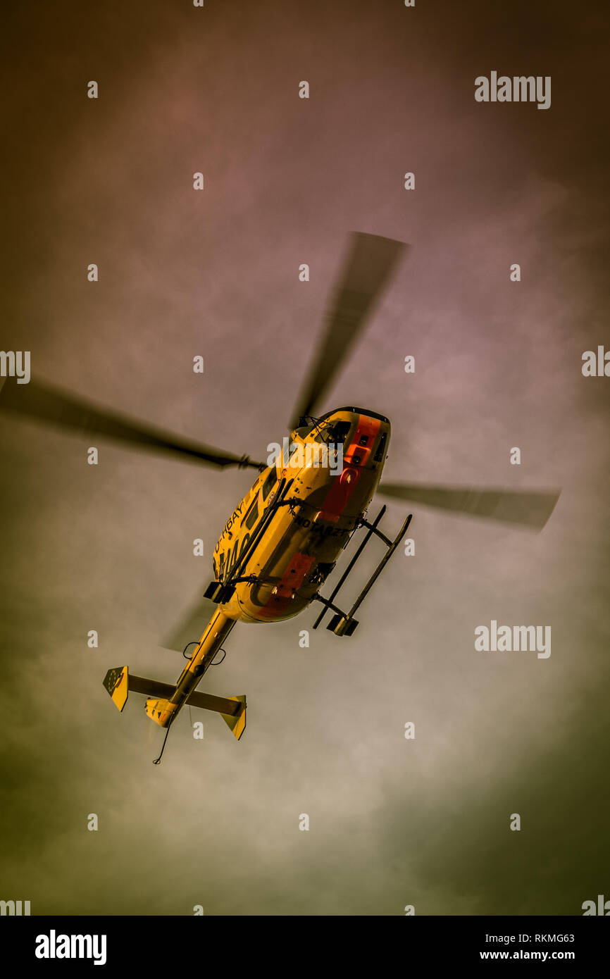 Rescue helicopter drf luftrettung hi-res stock photography and images ...