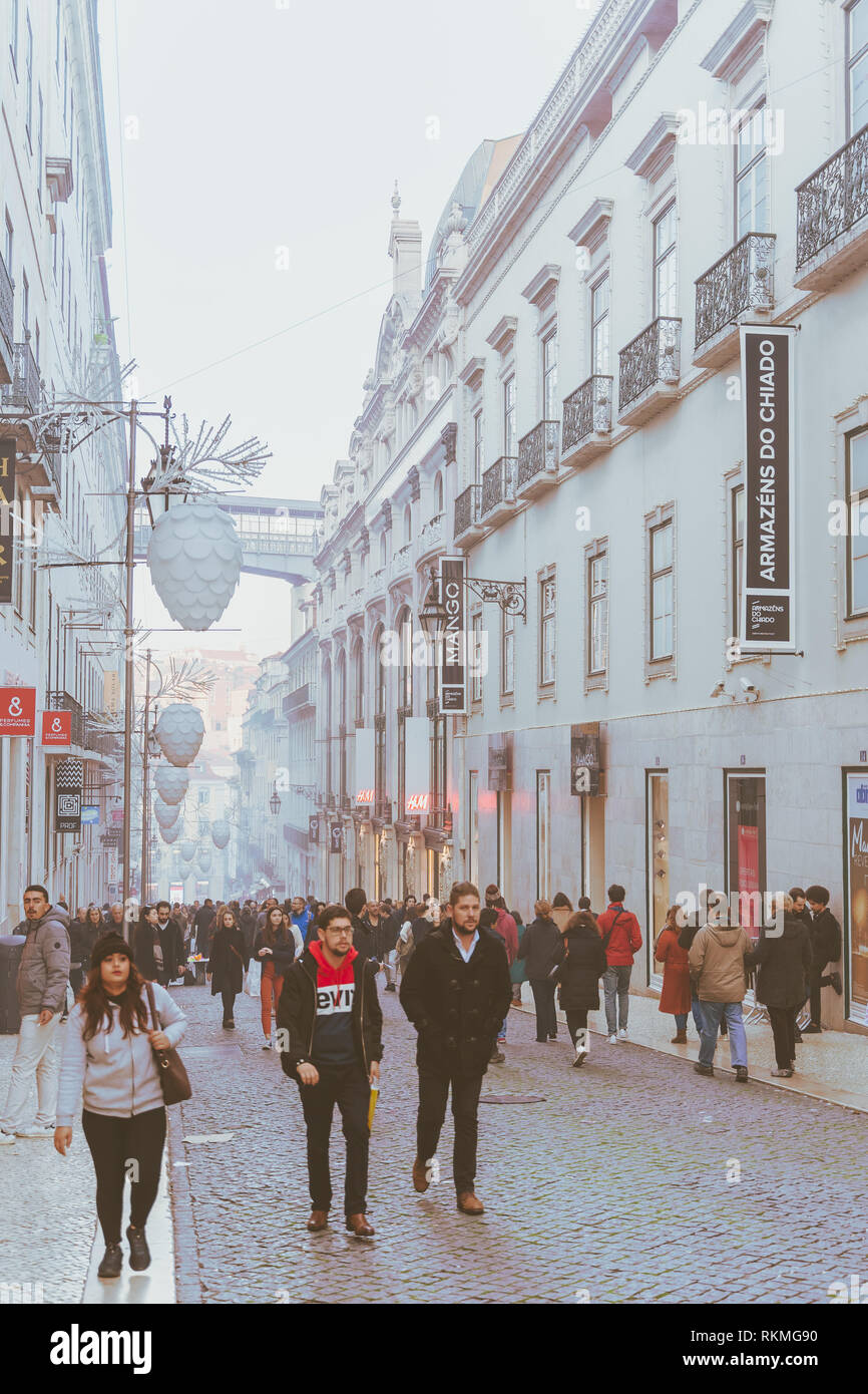 Armazens do chiado mall hi-res stock photography and images - Alamy