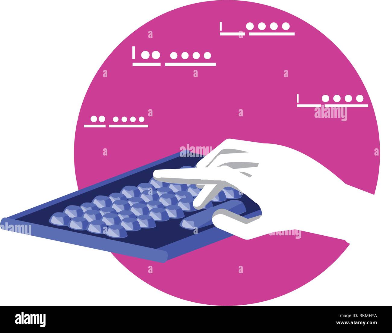 Circular Keyboard High Resolution Stock Photography and Images - Alamy