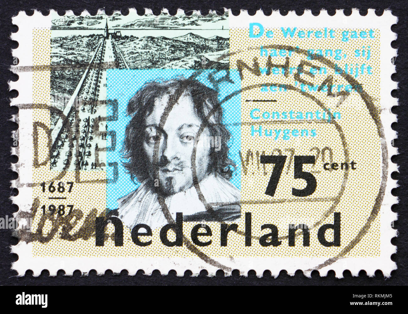 NETHERLANDS - CIRCA 1989: a stamp printed in the Netherlands shows ...
