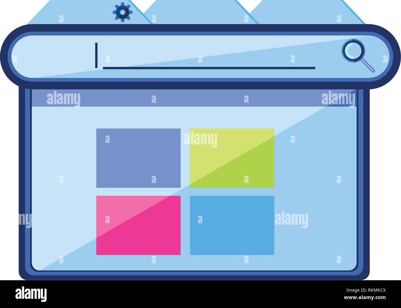 Portal frame site Stock Vector Images - Alamy