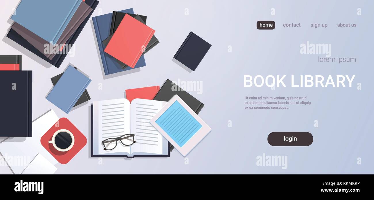 Library management Stock Vector Images - Alamy