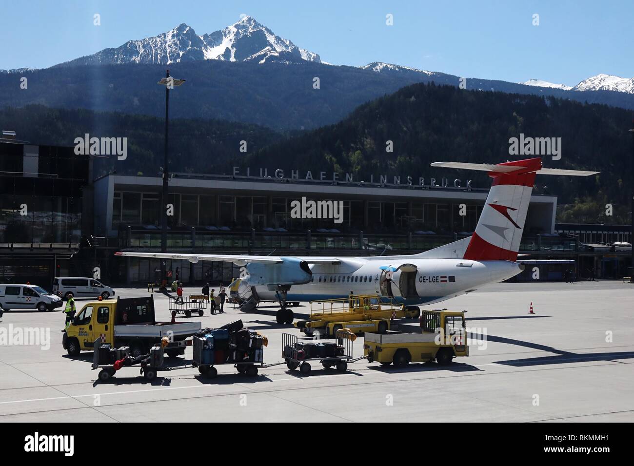 Innsbruck austria airport hi-res stock photography and images - Alamy