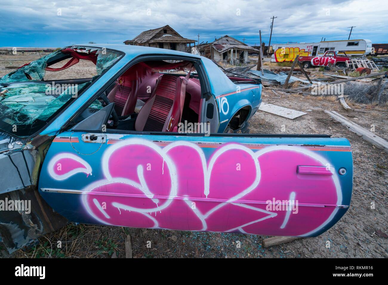 Cisco utah ghost town hi-res stock photography and images - Alamy