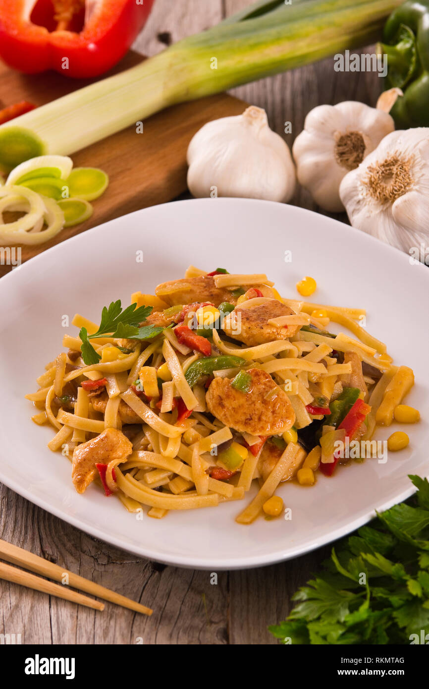 Bami goreng fried noodles hi-res stock photography and images - Alamy