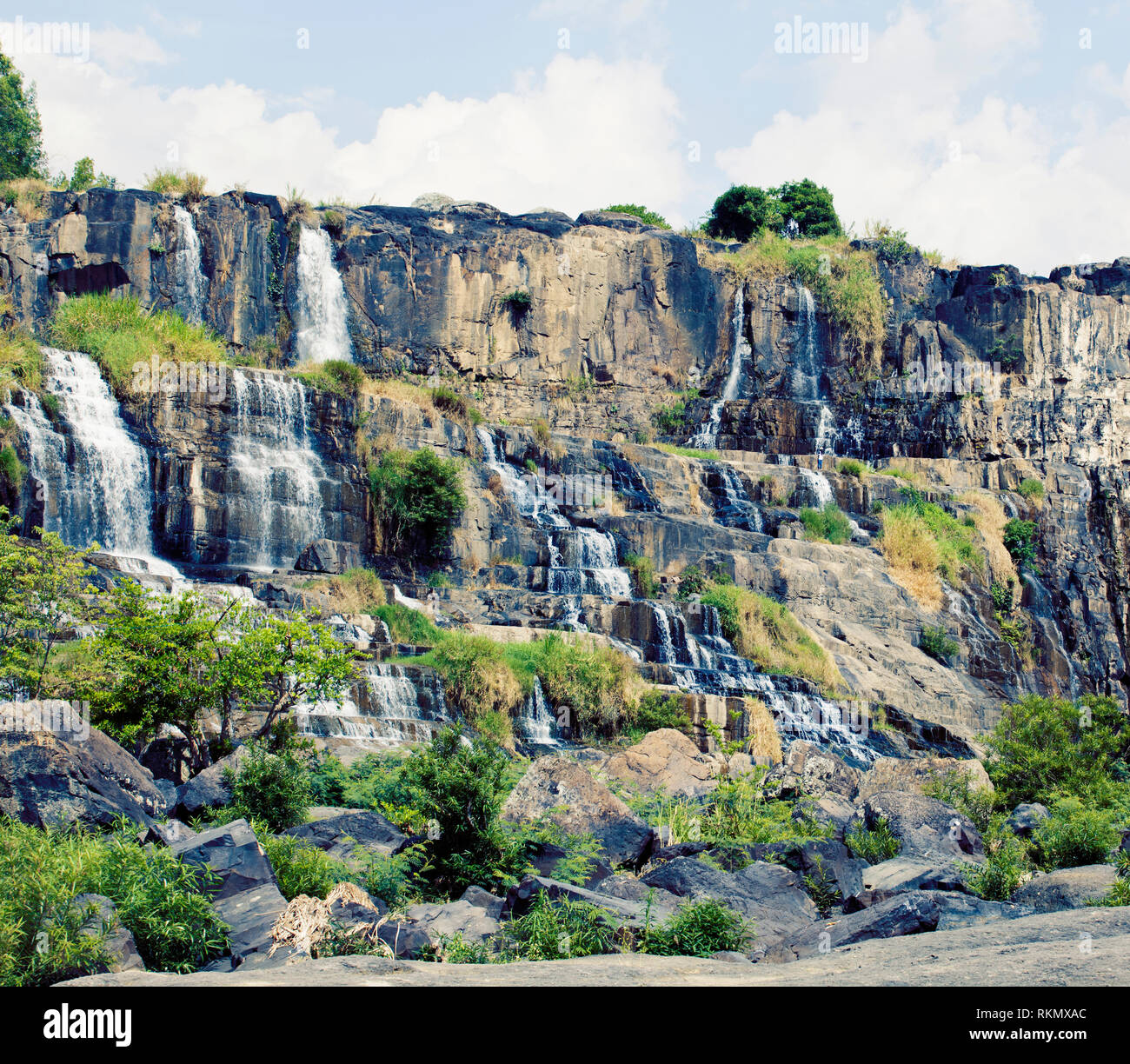 Pongour waterfall amazing waterfall hi-res stock photography and images ...