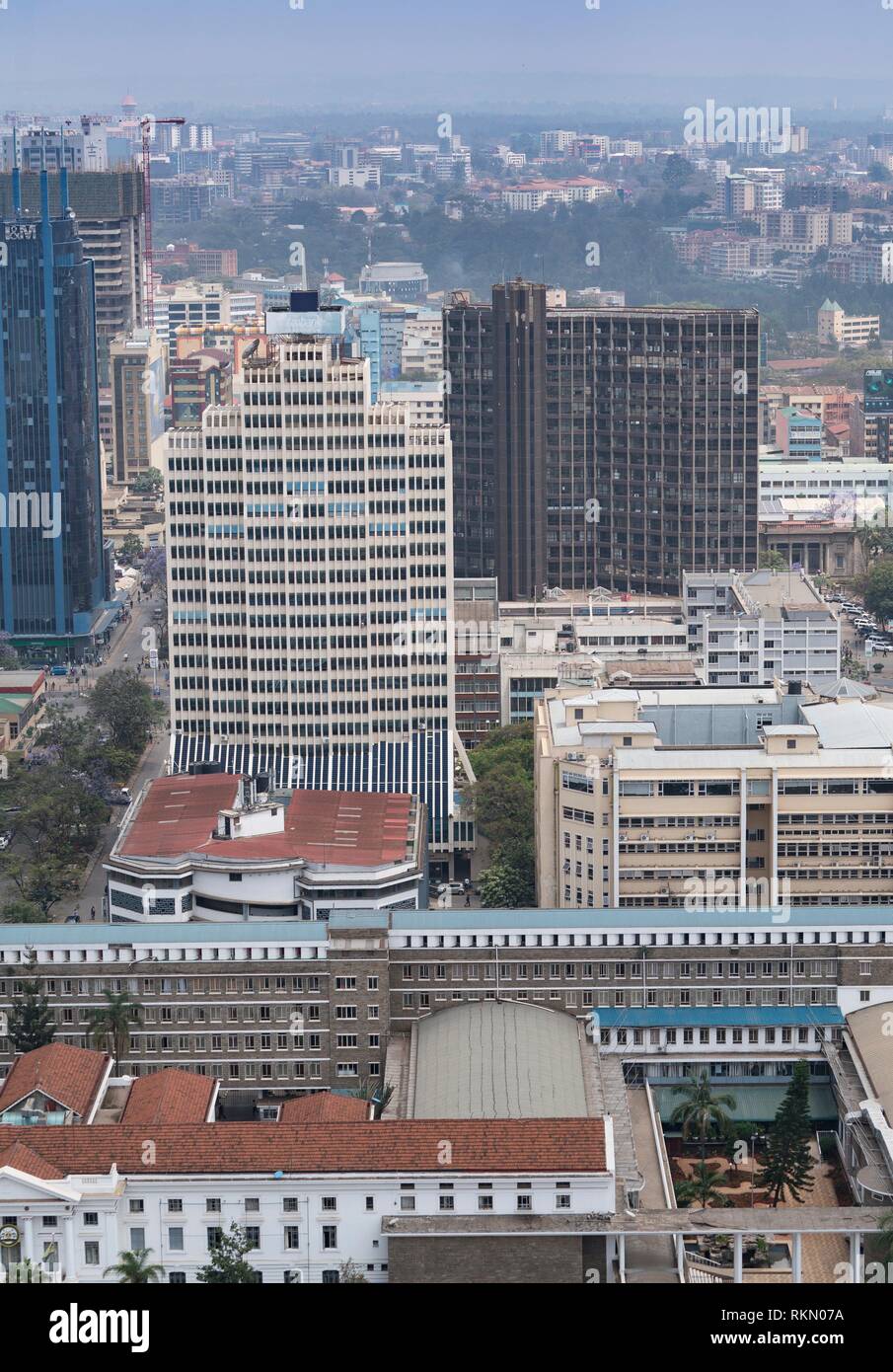 Nairobi urban settlement hi-res stock photography and images - Alamy