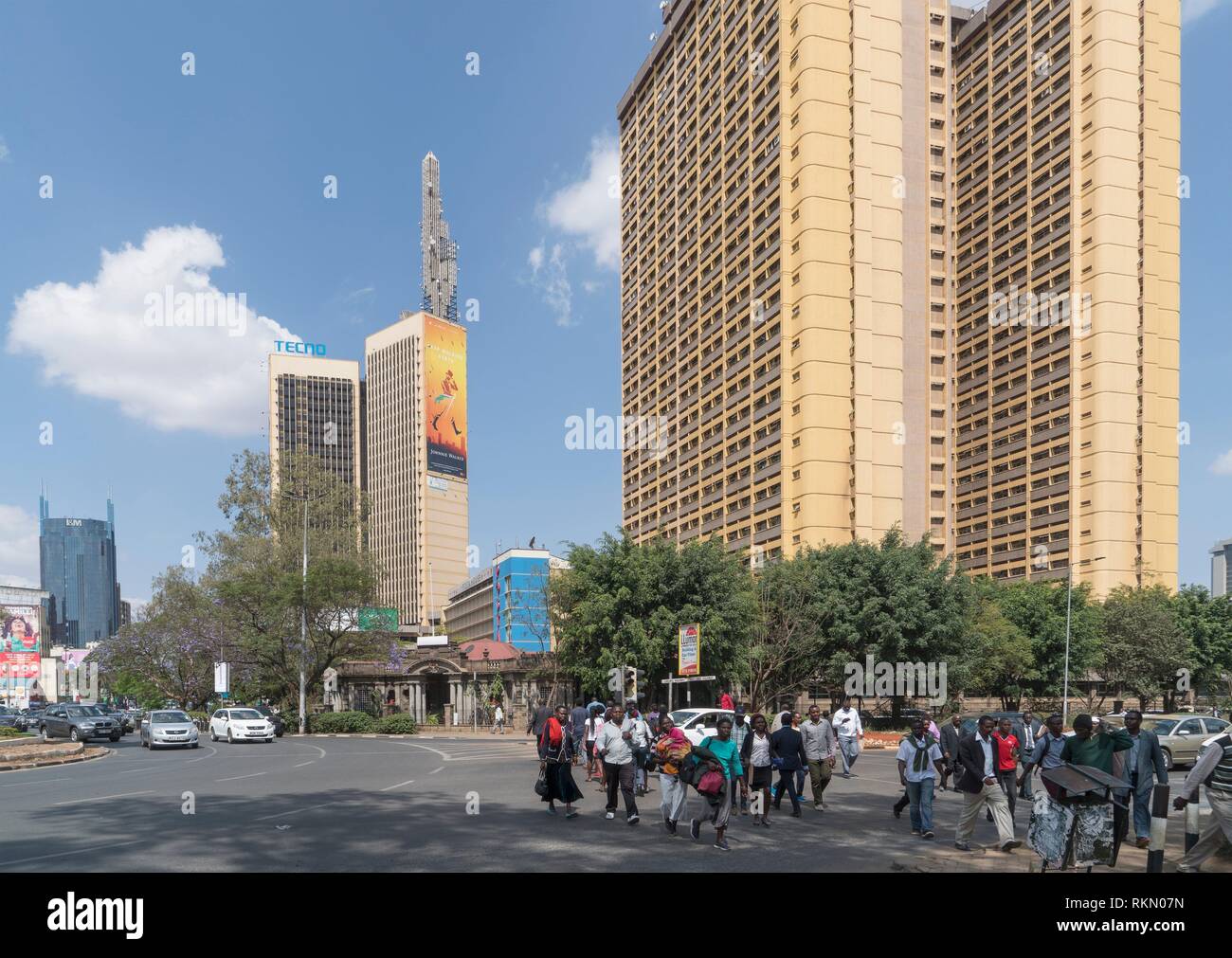 Downtown nairobi hi-res stock photography and images - Alamy