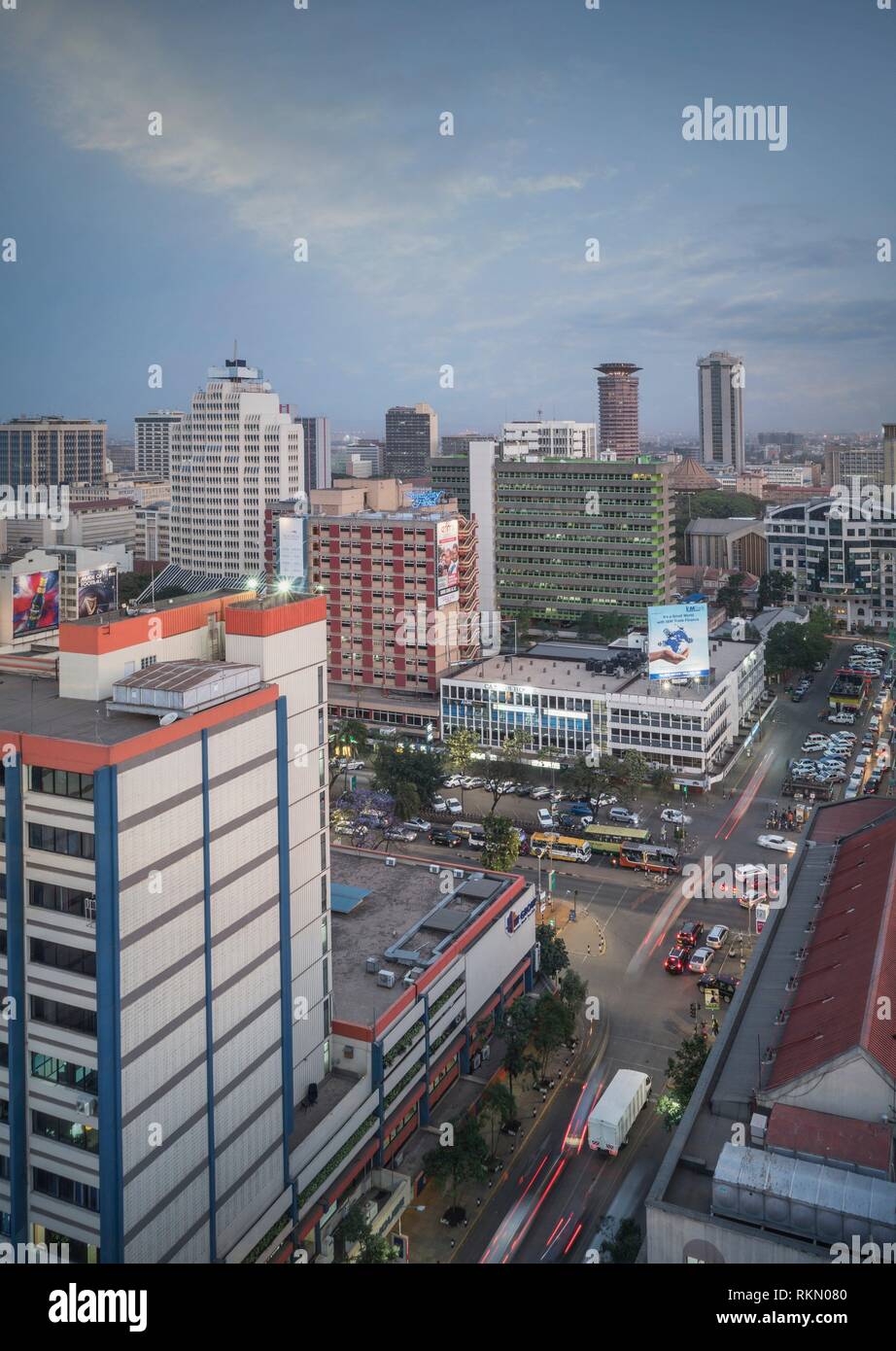 Downtown nairobi hi-res stock photography and images - Alamy