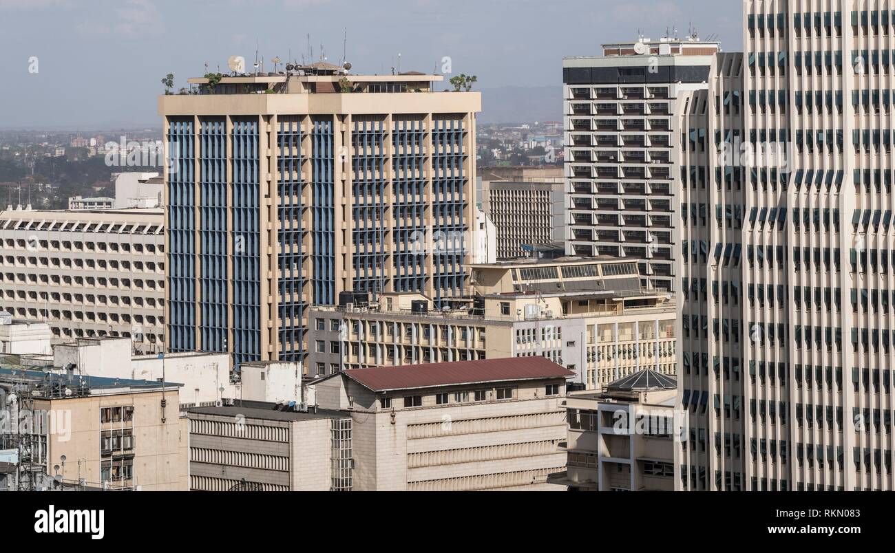 Nairobi urban settlement hi-res stock photography and images - Alamy