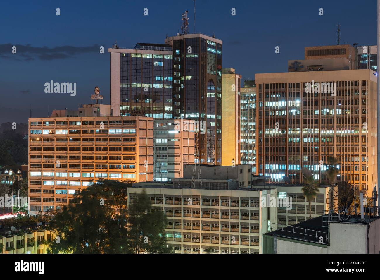Kenya people city hi-res stock photography and images - Alamy