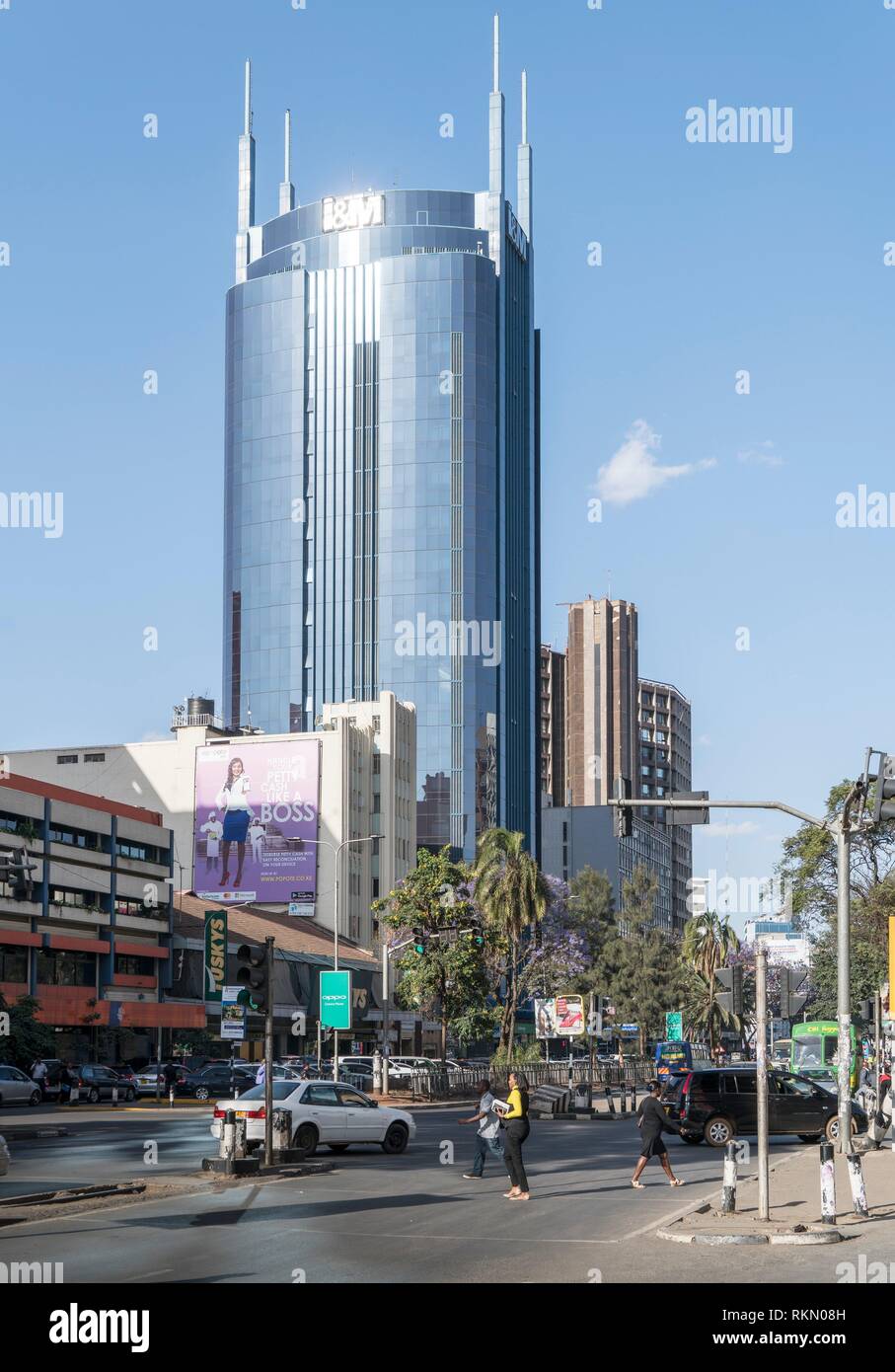 Highrise buildings city africa hi-res stock photography and images - Alamy