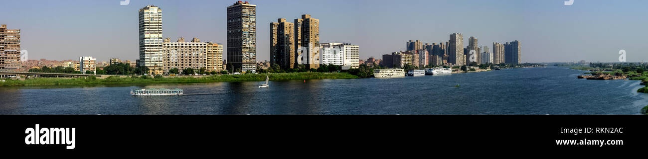 Cairo, Egypt - June 23, 2013: Cairo city in Egypt. City landscape ...