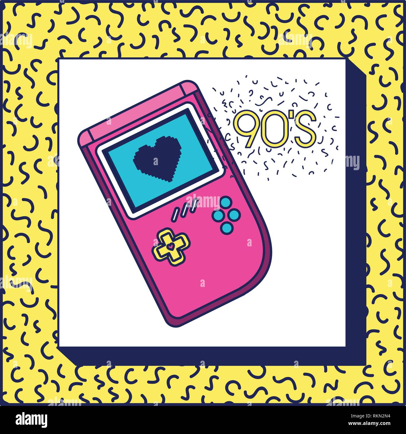 1990s game Stock Vector Images - Alamy