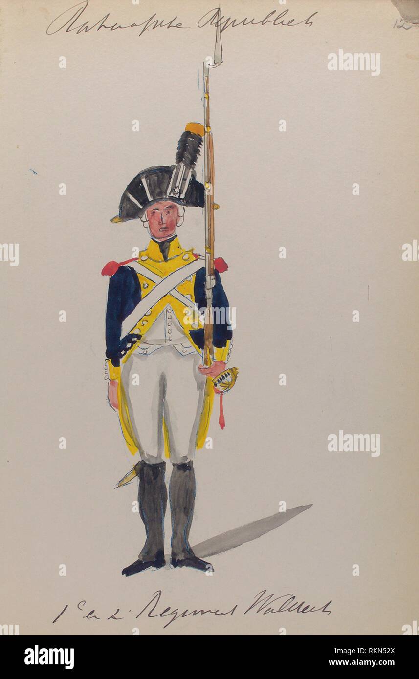 1 regiment waldeck hi-res stock photography and images - Alamy