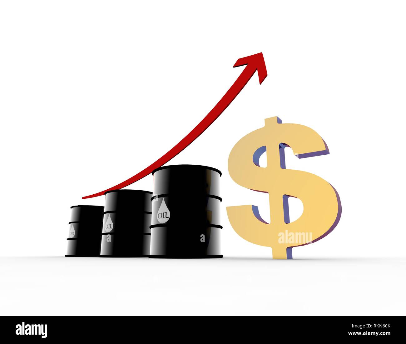 Career success arrow dollar Cut Out Stock Images & Pictures - Alamy