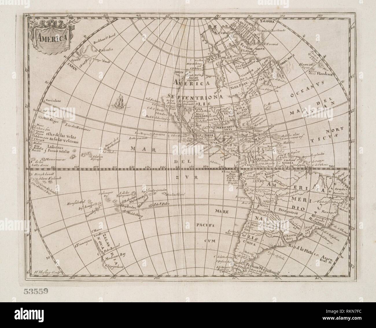 Map Of America 1622 High Resolution Stock Photography and Images - Alamy