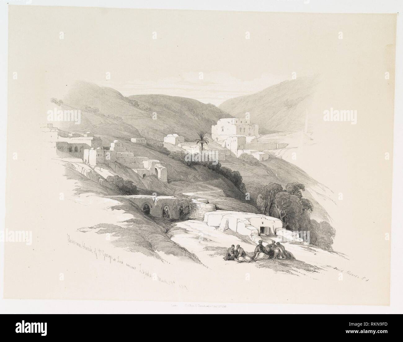 Lod lydda israel church st hi-res stock photography and images - Alamy