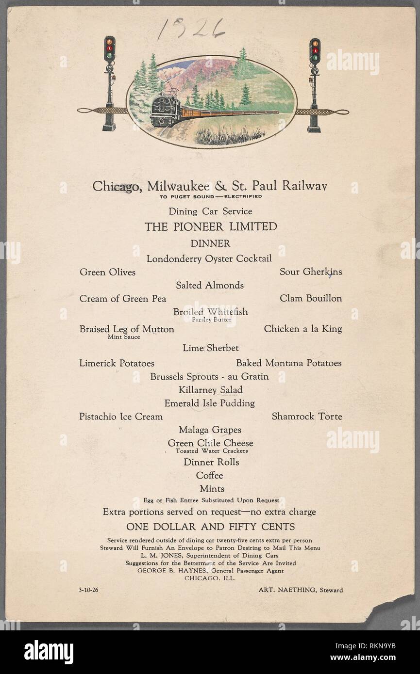 Chicago Milwaukee And St Paul High Resolution Stock Photography and ...