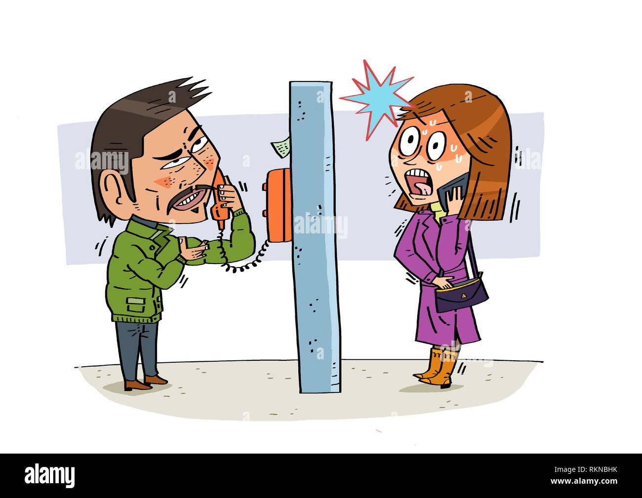 Cartoon of various incidents and accidents around us vector ...