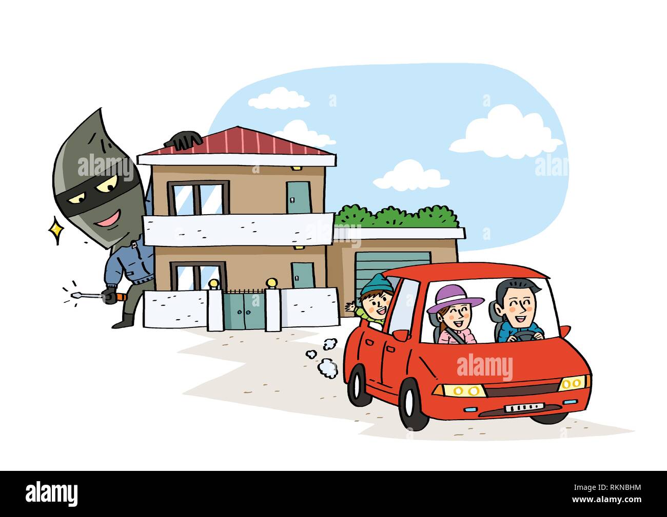 Cartoon of various incidents and accidents around us vector ...