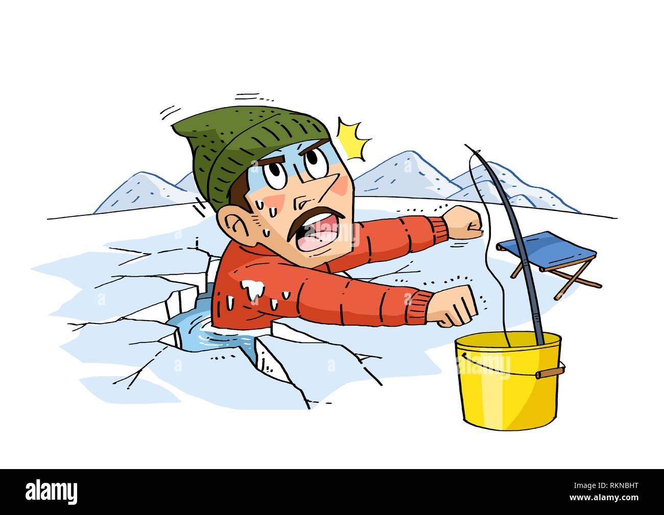 Dangers of accident Cut Out Stock Images & Pictures - Alamy