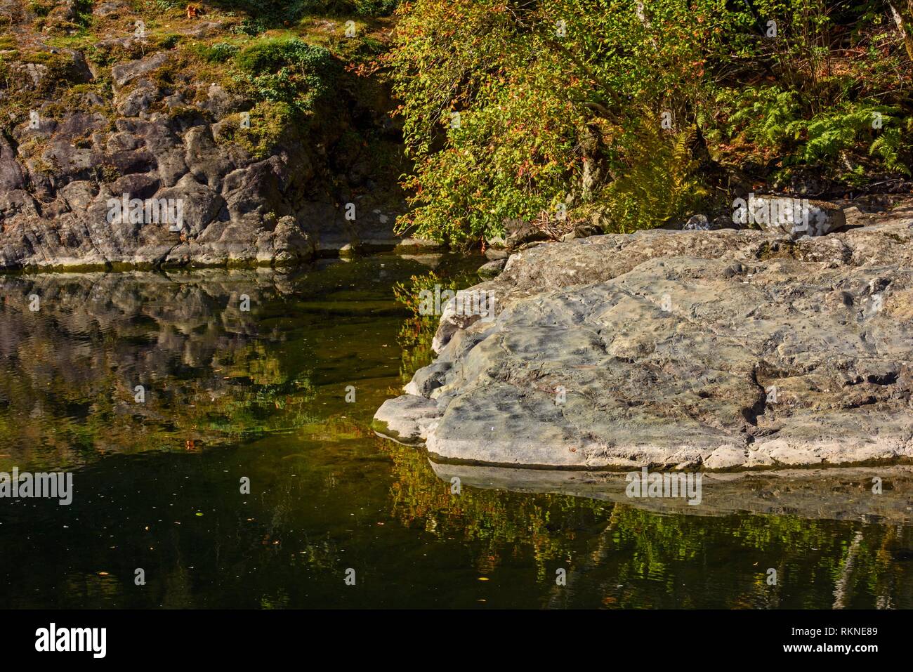 The sooke potholes provincial park hi-res stock photography and images ...