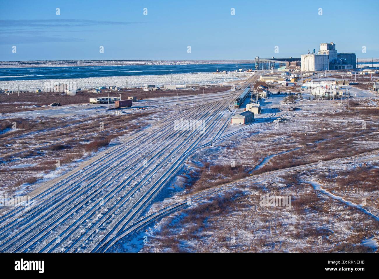Churchill canada town hi-res stock photography and images - Alamy