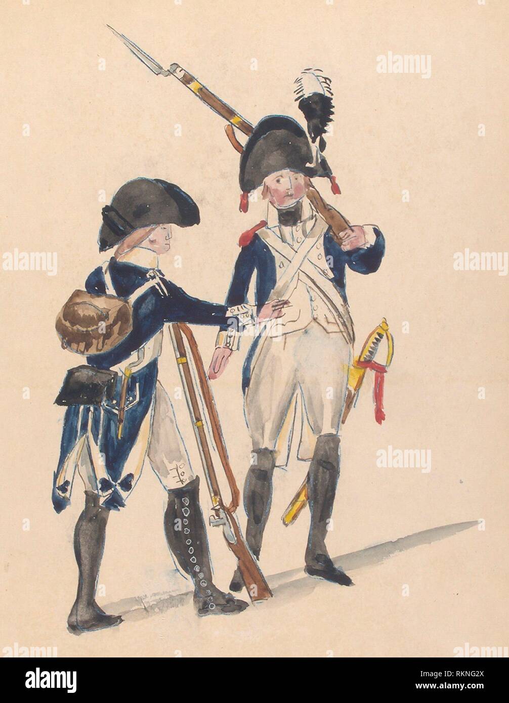 Grenadier bataillon hi-res stock photography and images - Alamy