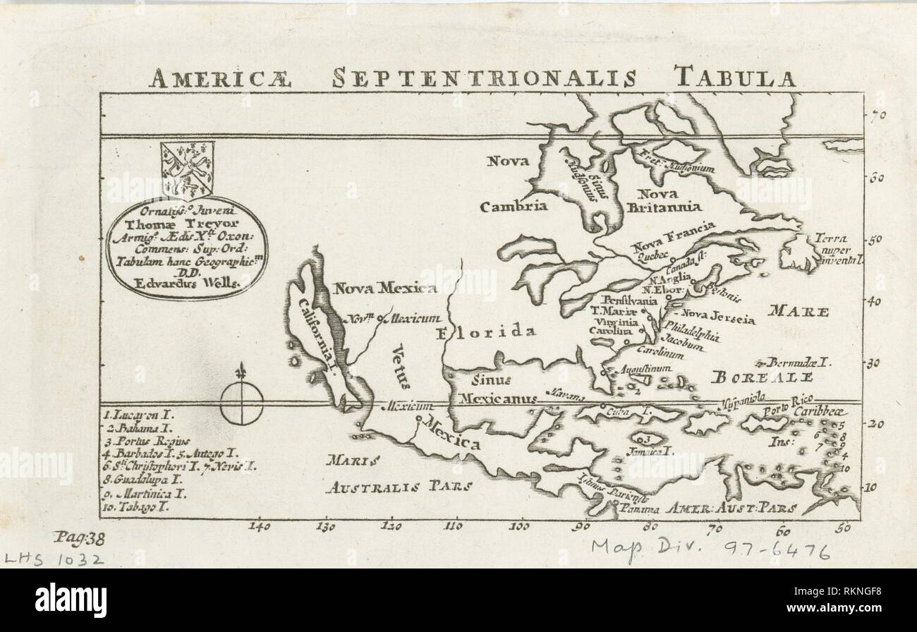 Edward wells map hi-res stock photography and images - Alamy