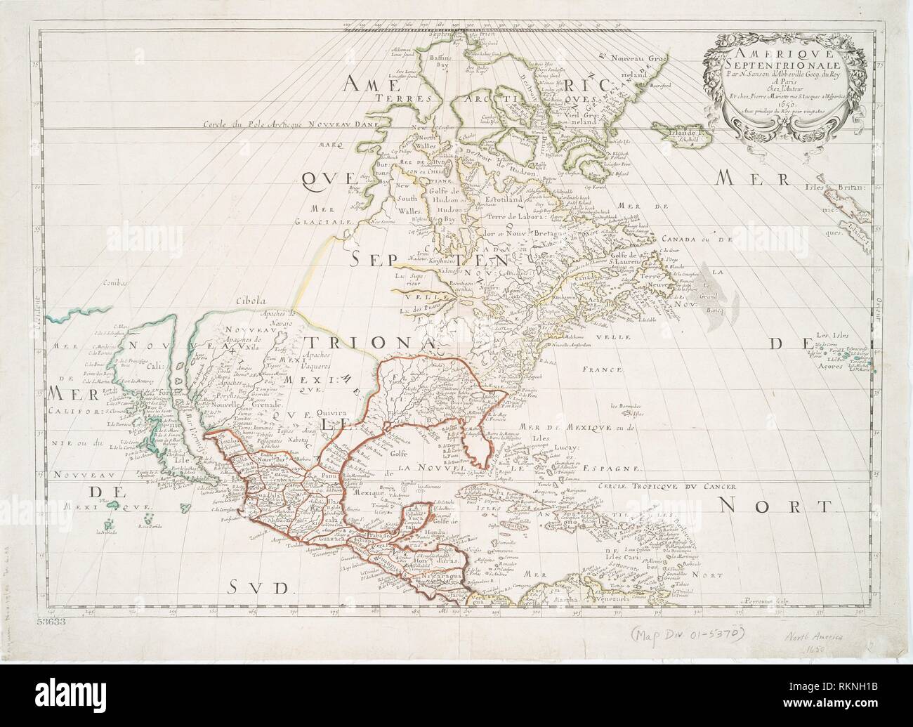 Map of paris 1650 hi-res stock photography and images - Alamy