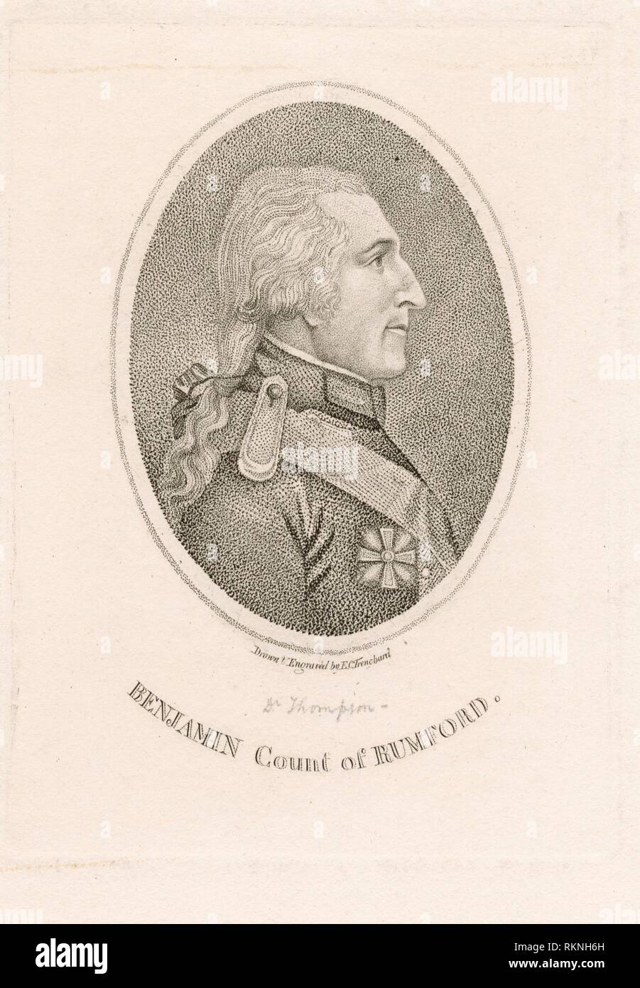 Benjamin thompson rumford hi-res stock photography and images - Alamy