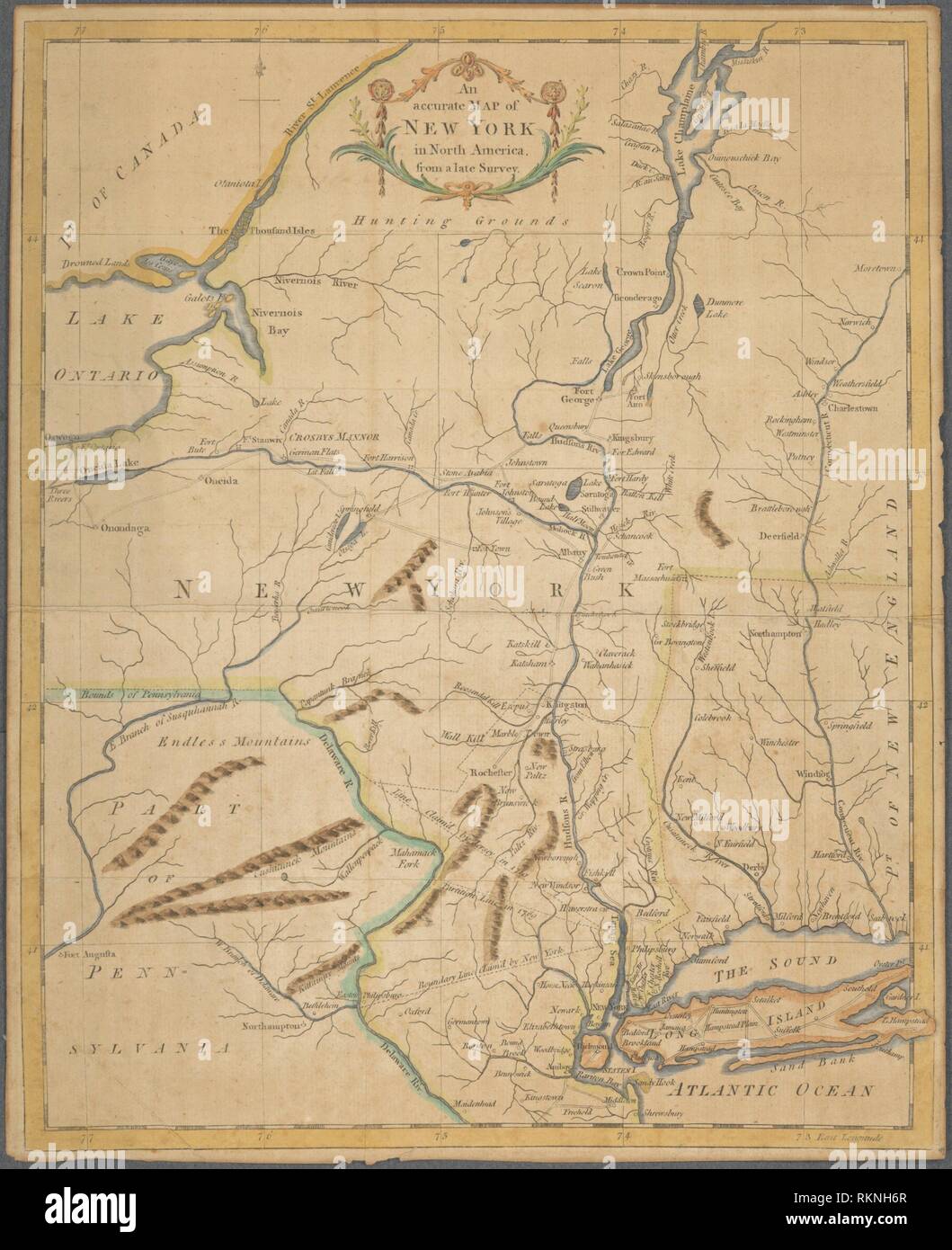 Map of hinton hi-res stock photography and images - Alamy