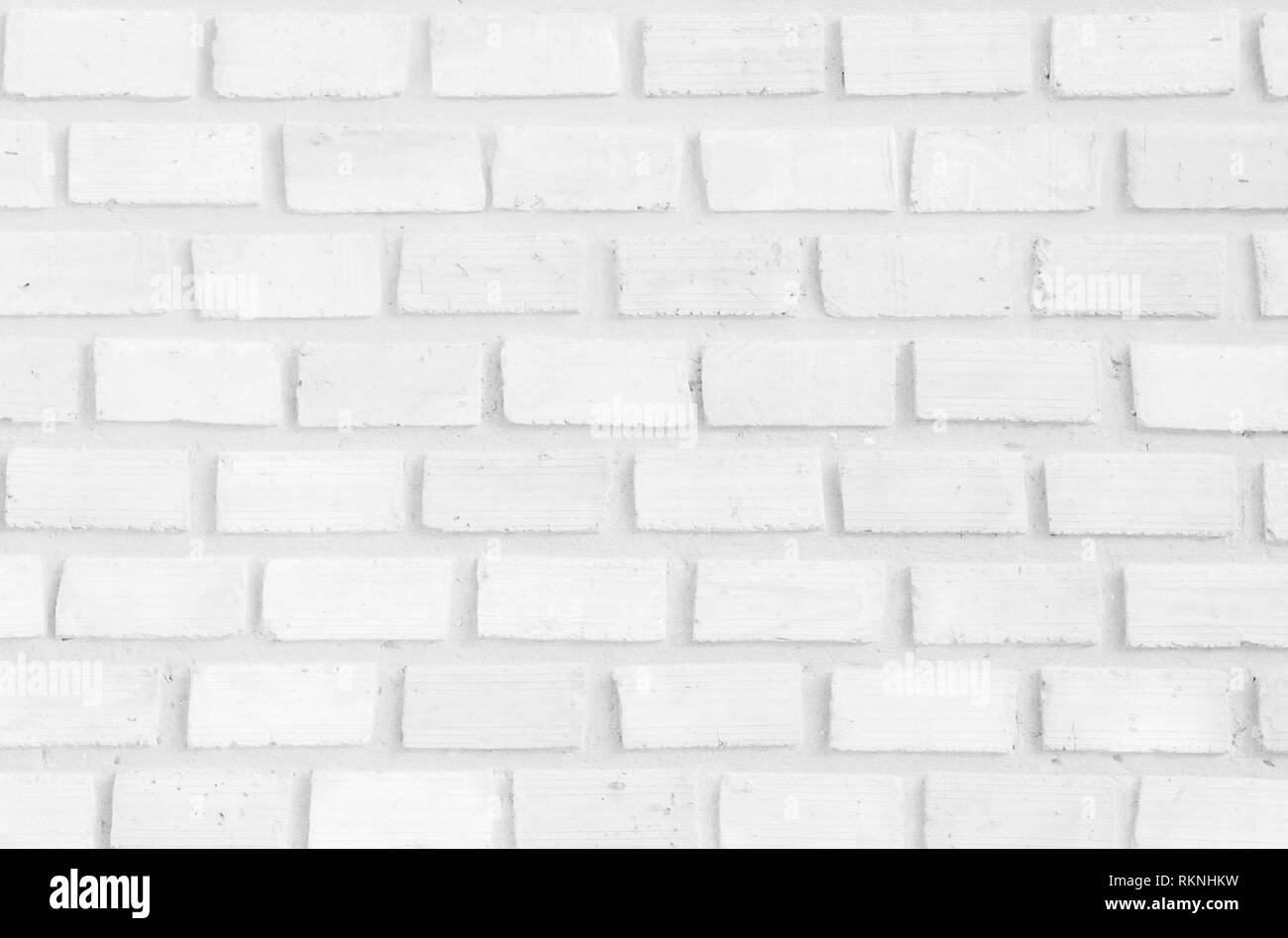 White and Gray brick wall texture background. Brickwork or stonework ...