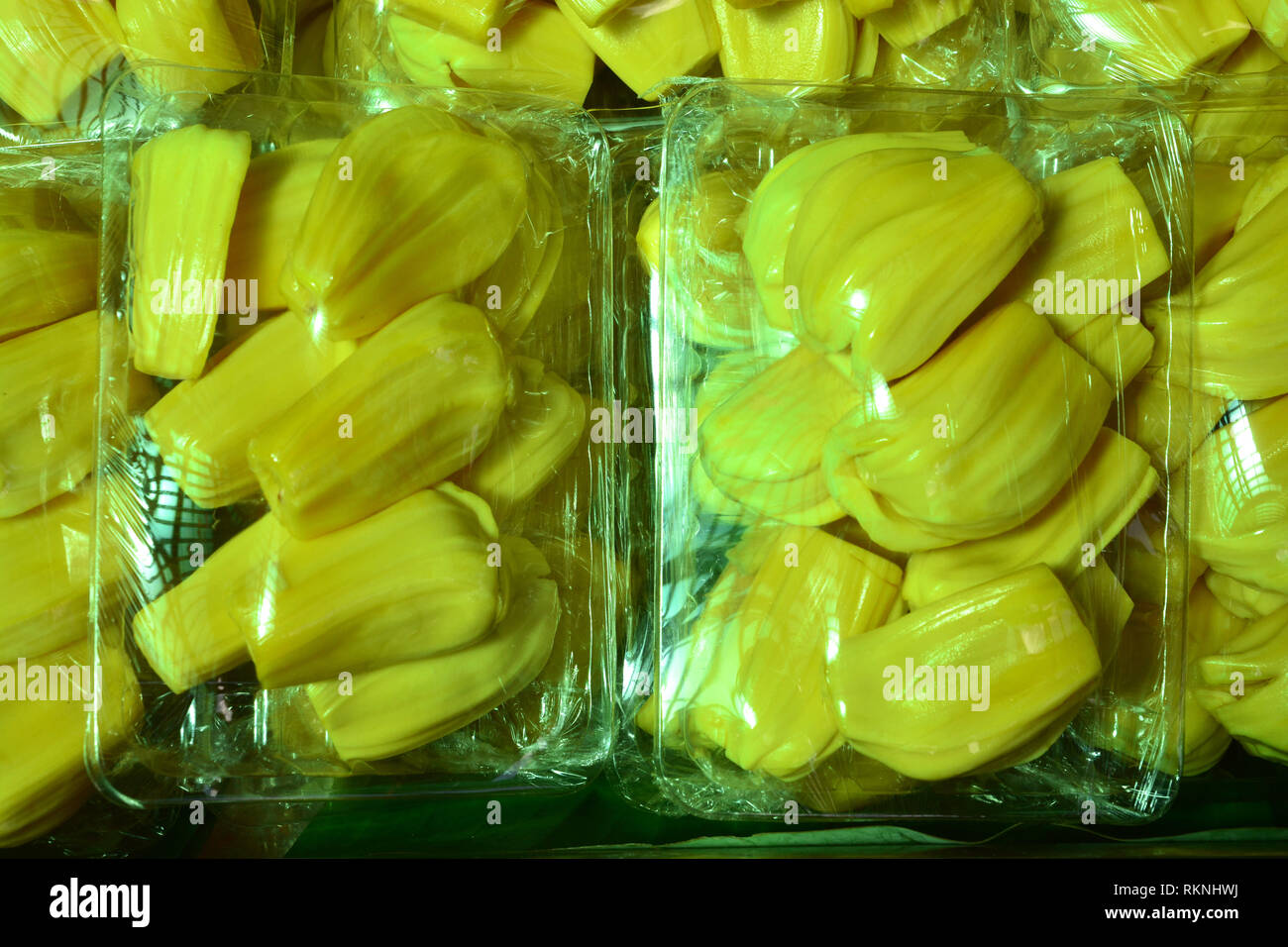jackfruit in a plastic box Stock Photo - Alamy