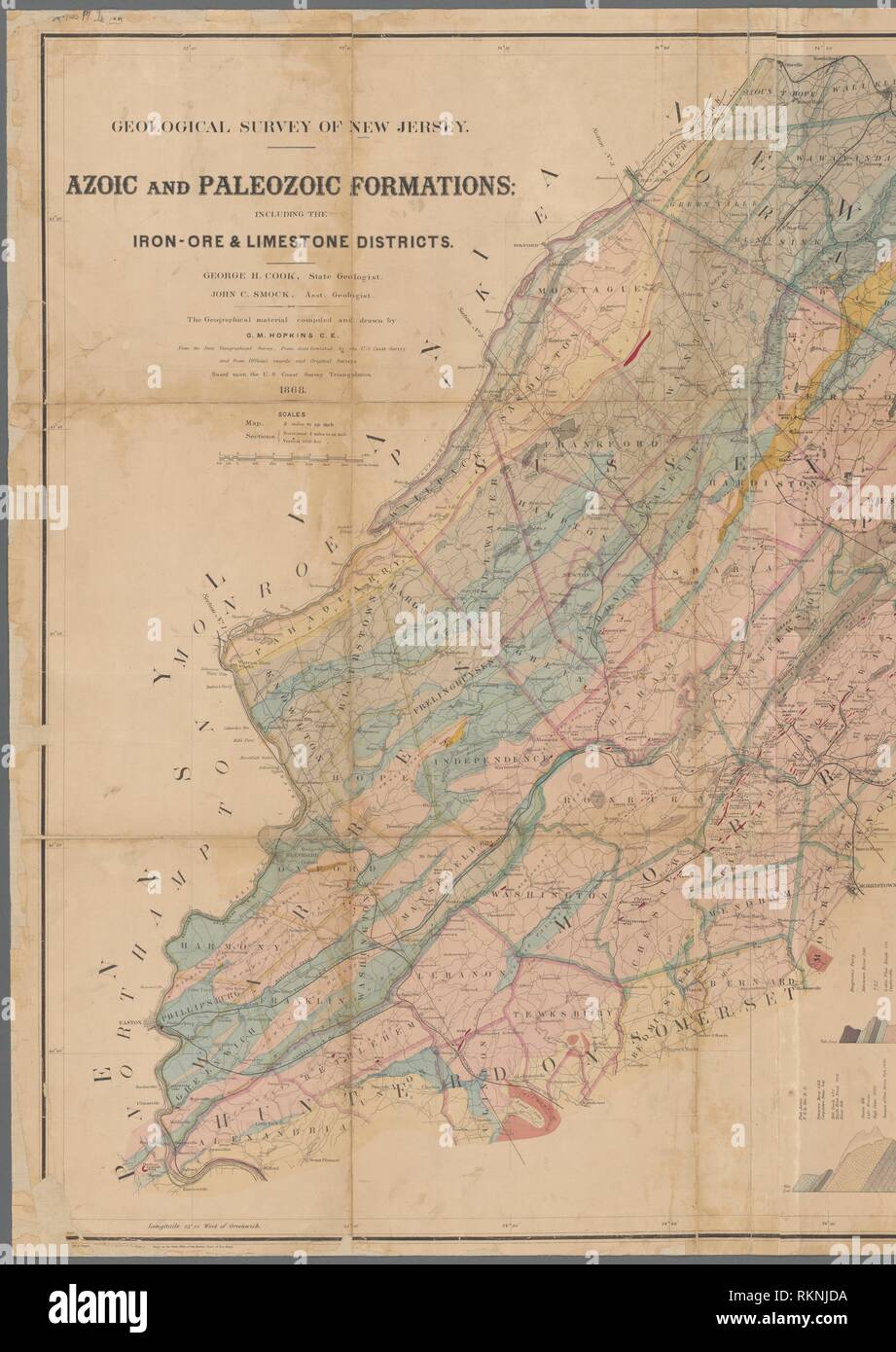 Geological survey new jersey hi-res stock photography and images - Alamy